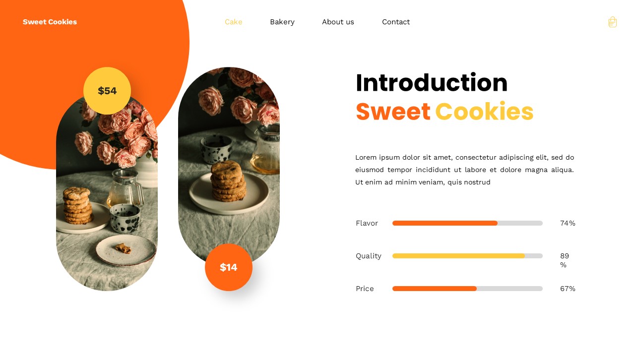 Sweet Cookies - Cookies Powerpoint Templates, Presentation Templates