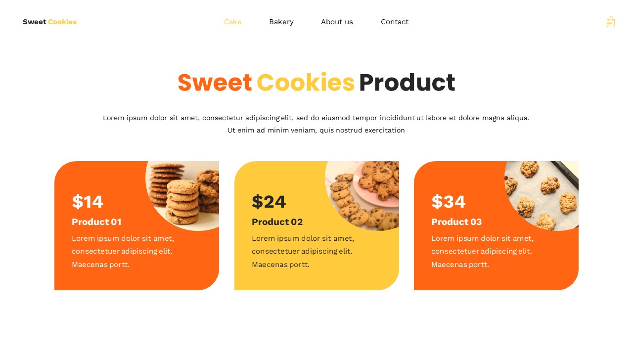 Sweet Cookies - Cookies Powerpoint Templates, Presentation Templates