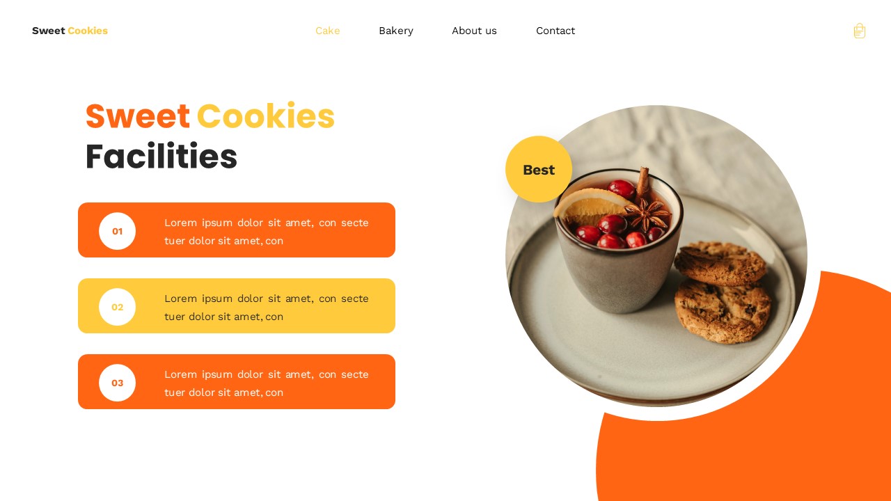 Sweet Cookies - Cookies Google Slide Templates, Presentation Templates