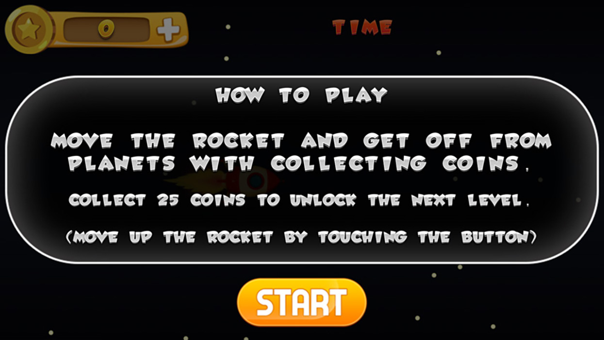 Flappy Rocket v2 ( HTML5 ) Space Game by Pro_Gaming | CodeCanyon