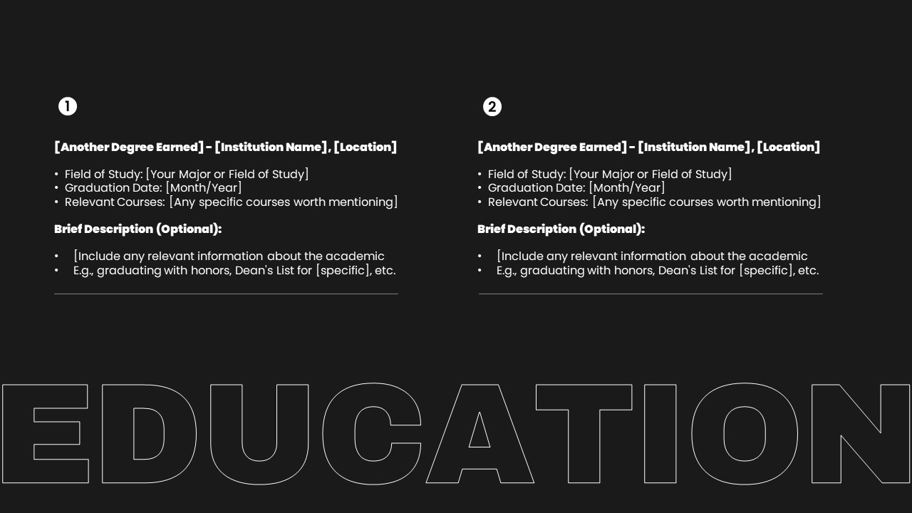 Resume Google Slides Presentation., Presentation Templates | GraphicRiver