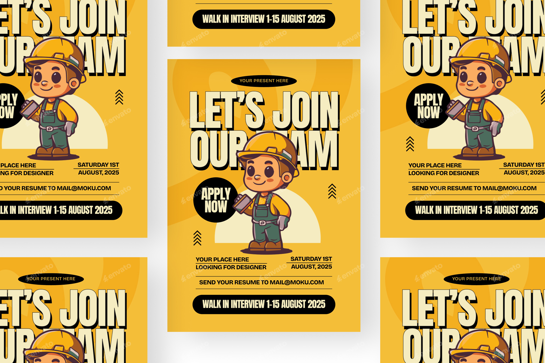 Join Our Team - Flyer Set, Print Templates | GraphicRiver