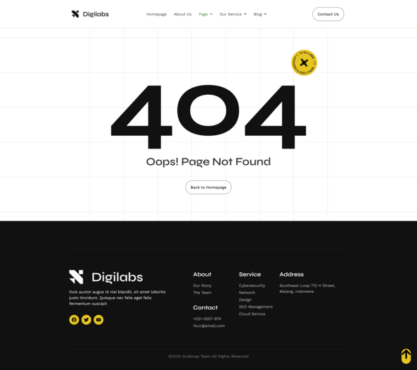 Digilabs - IT Services Elementor Template Kits by gridsnap | ThemeForest