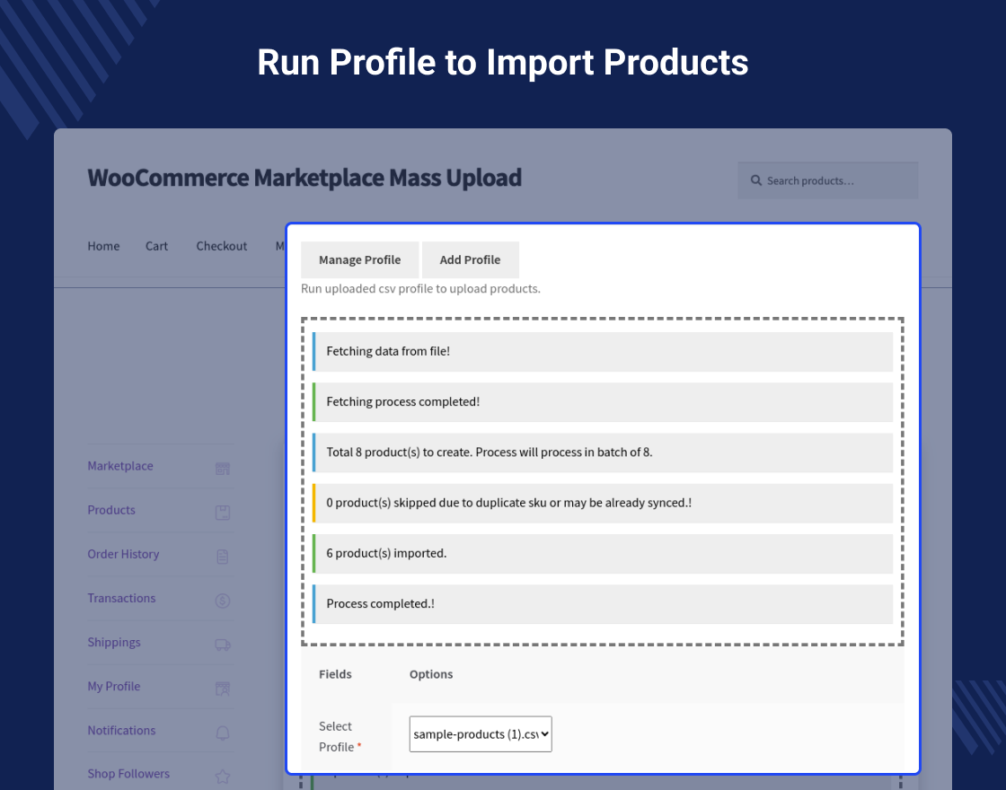 Wordpress Woocommerce Marketplace Mass Upload Plugin By Webkul Codecanyon
