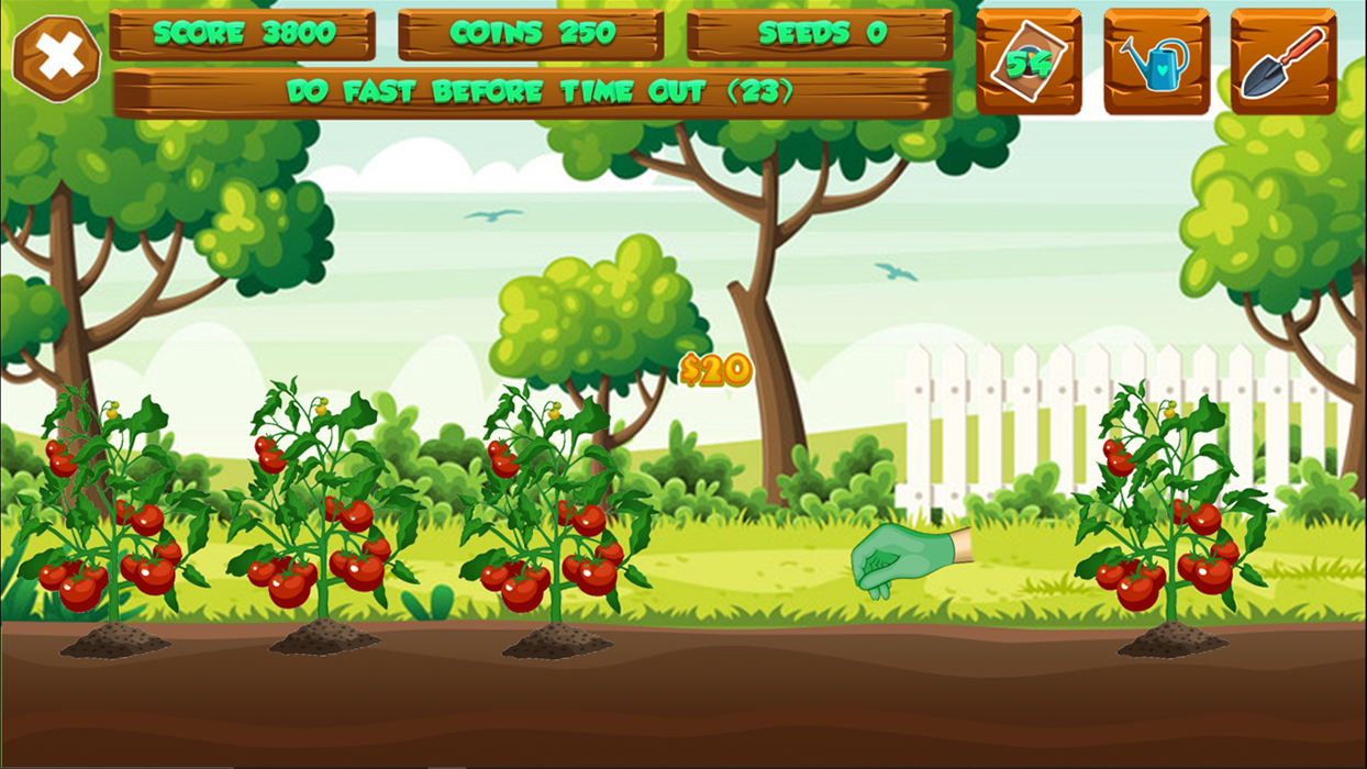 My Vegetable Garden ( HTML5 ) Plantation Game by Pro_Gaming | CodeCanyon