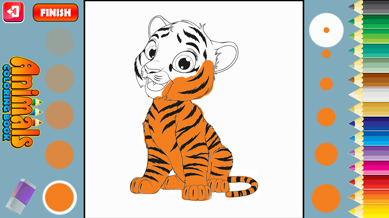 Animals Coloring Book ( HTML5 ) Painting App by CGFX-Studio | CodeCanyon