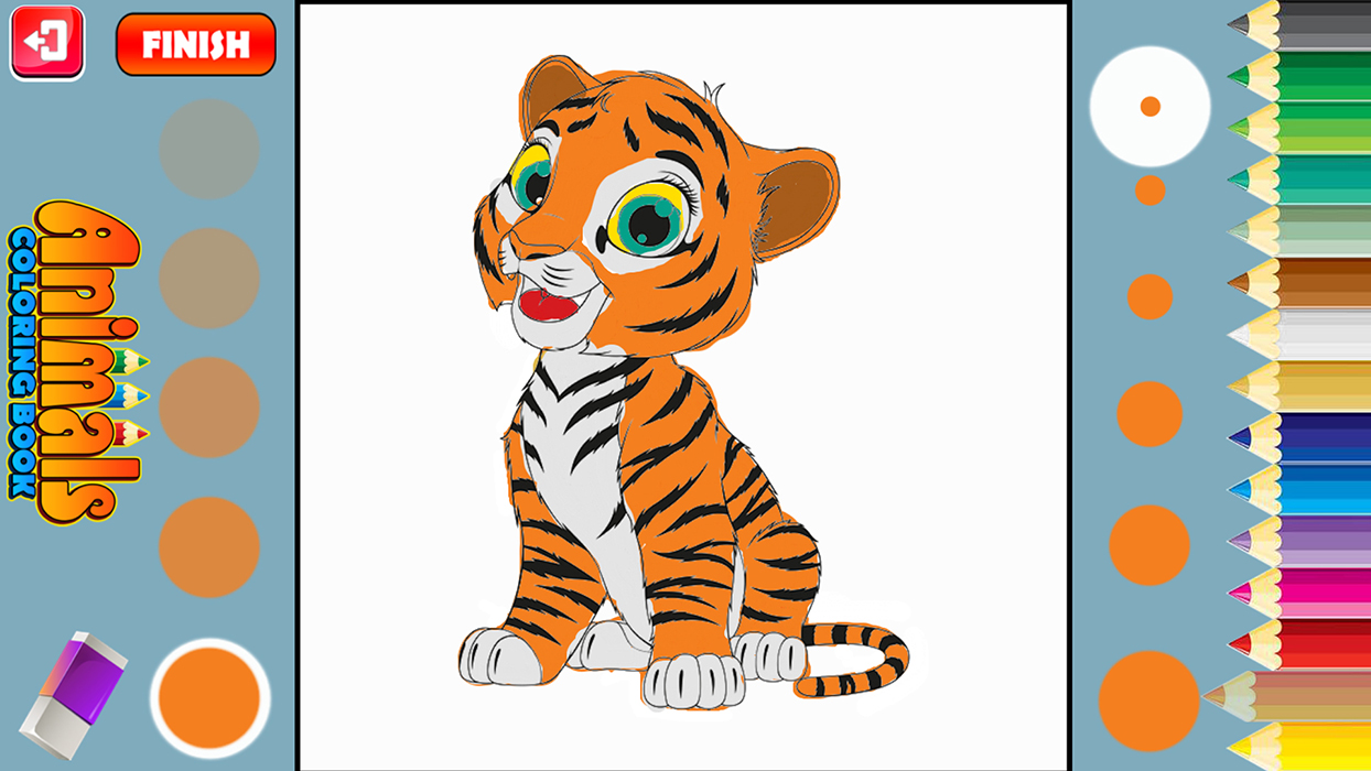 Animals Coloring Book ( HTML5 ) Painting App by CGFX-Studio | CodeCanyon