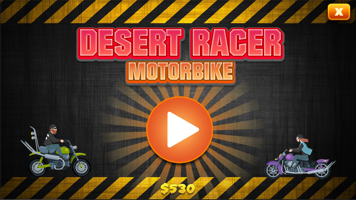 Desert Racer Motorbike ( HTML5 ) Racing Game by CGFX-Studio | CodeCanyon