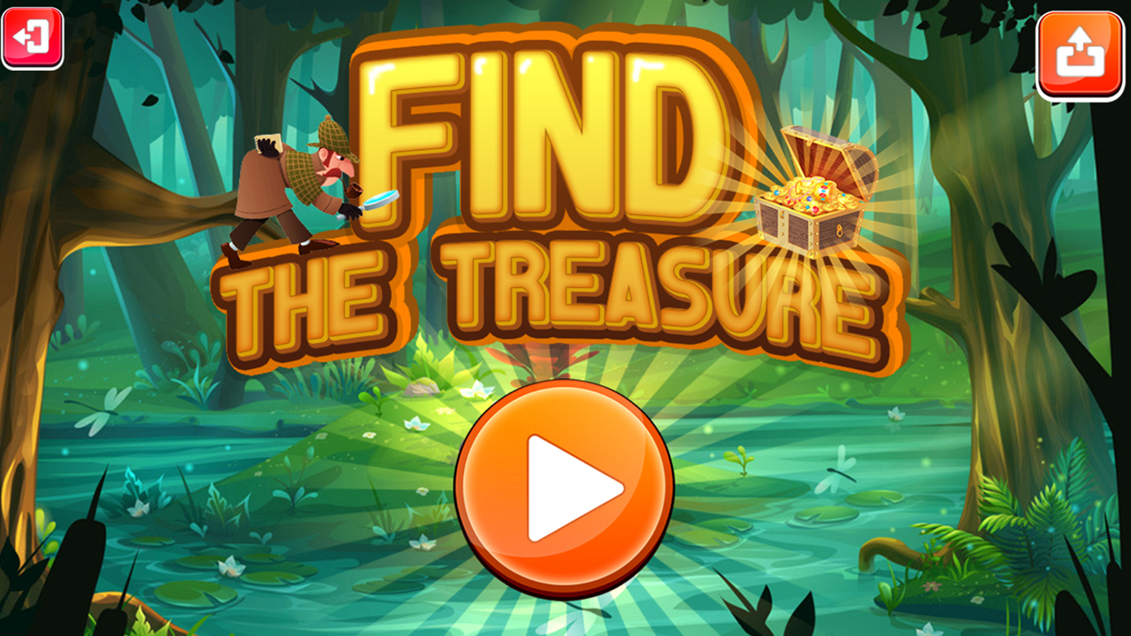 Find The Treasure ( HTML5 ) Puzzle Game by Pro_Gaming | CodeCanyon