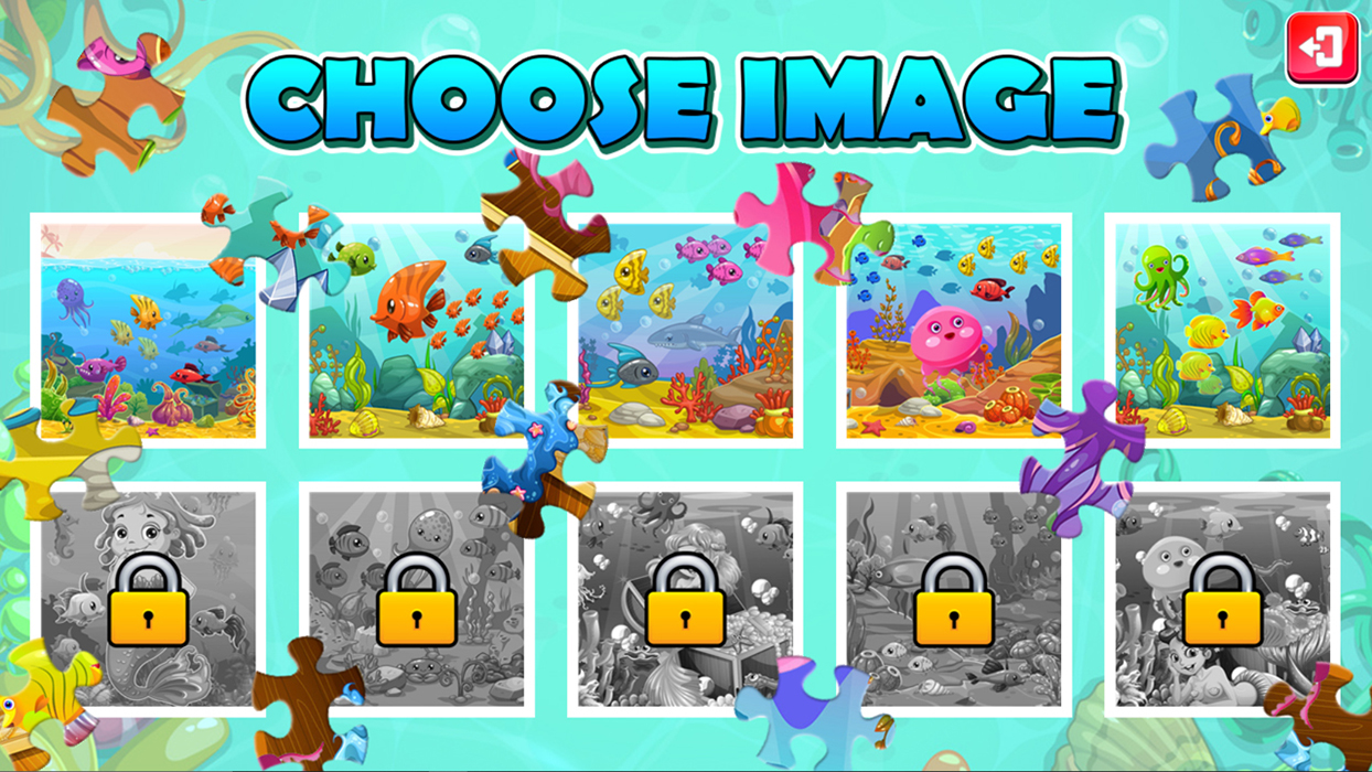 Fish World Jigsaw ( HTML5 ) Puzzle Game by Pro_Gaming | CodeCanyon