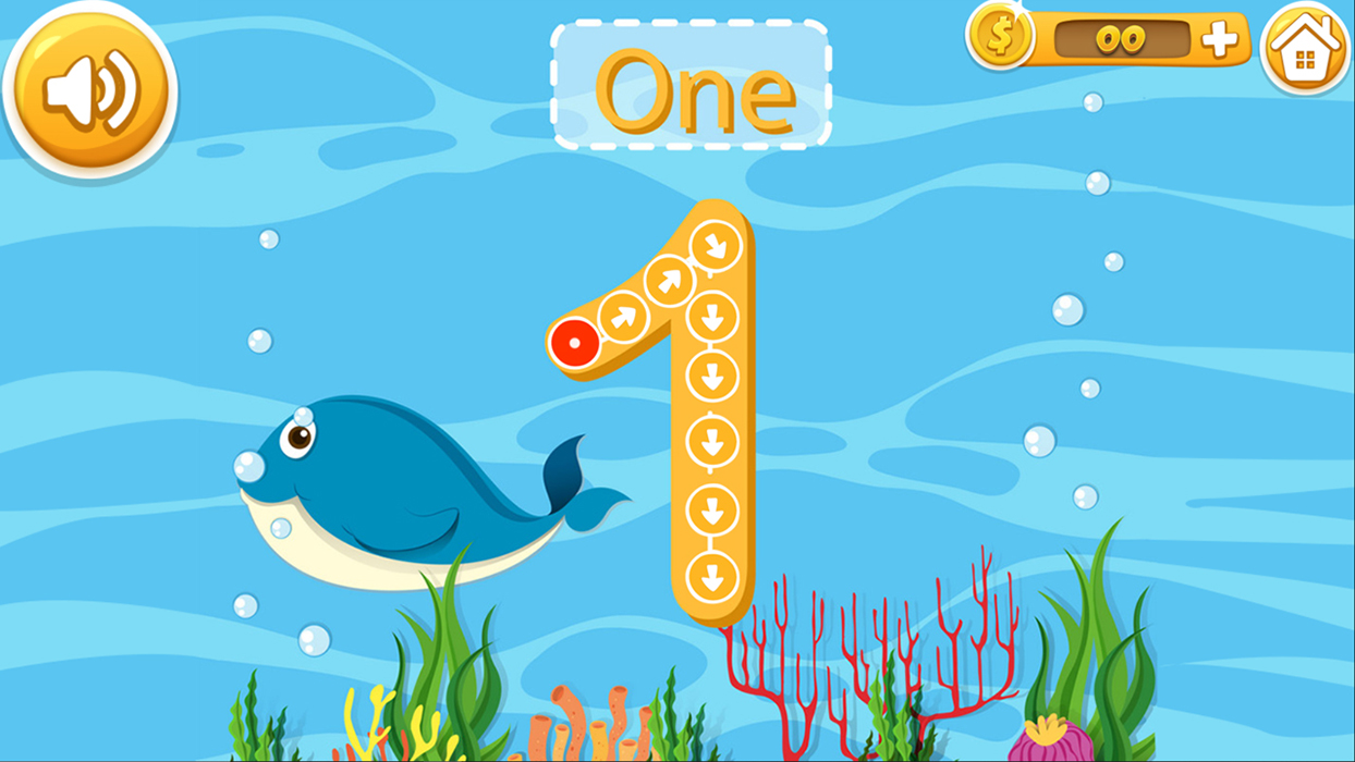 Number Writing ( HTML5 ) Kids Educational Game by CGFX-Studio | CodeCanyon