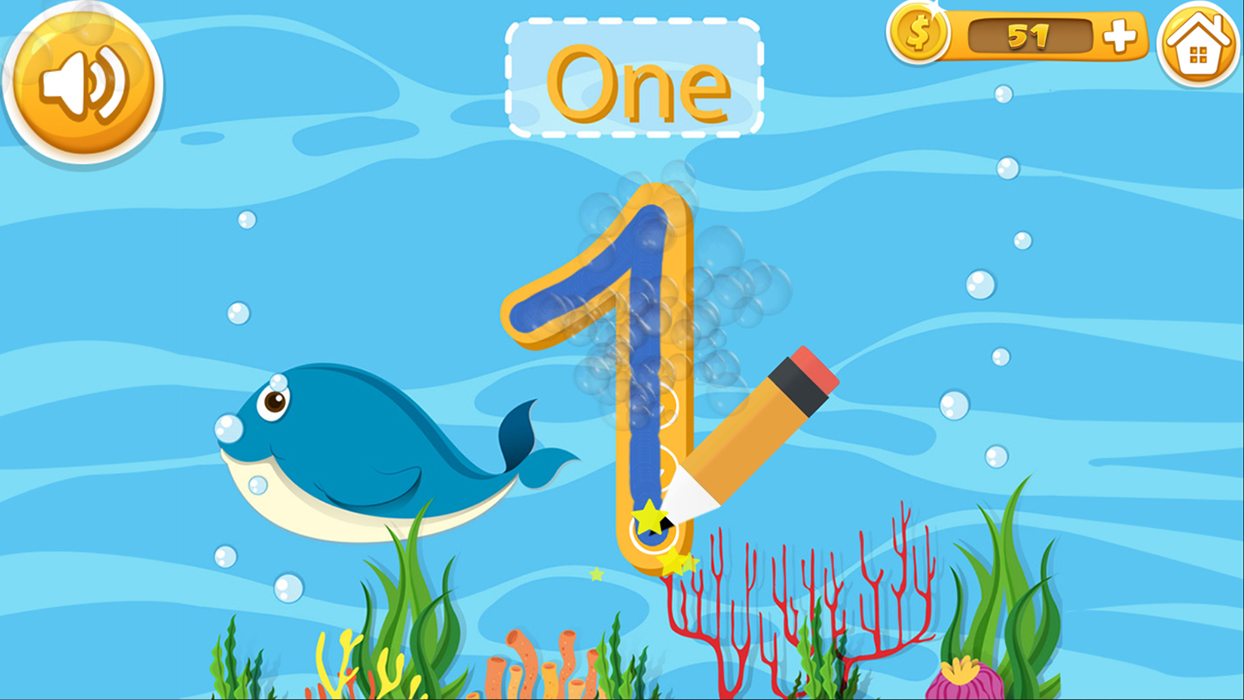 Number Writing ( HTML5 ) Kids Educational Game by CGFX-Studio | CodeCanyon