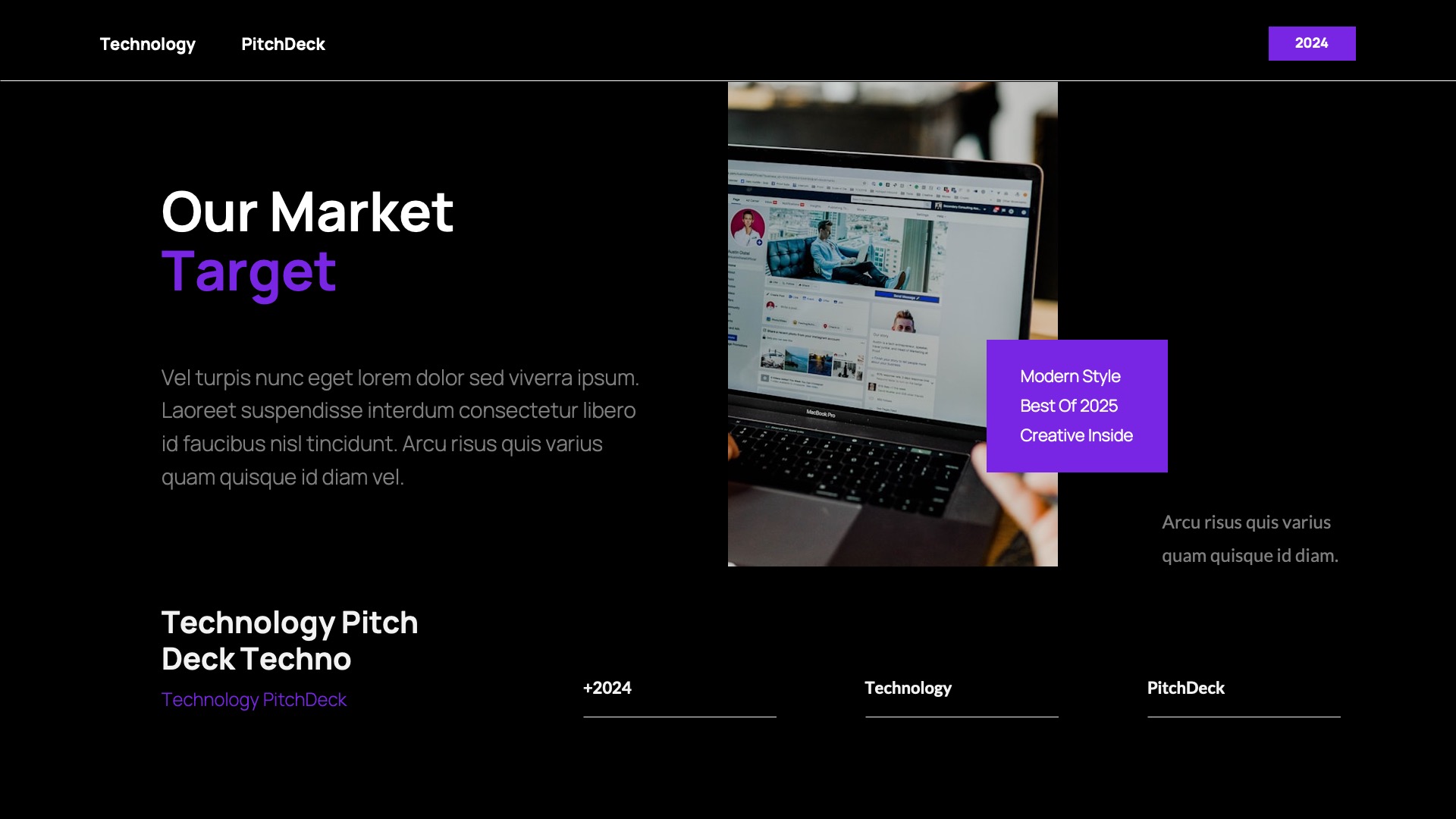 Technology Pitch Deck, Presentation Templates | GraphicRiver