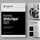 White Paper Layout Design, Print Templates | GraphicRiver