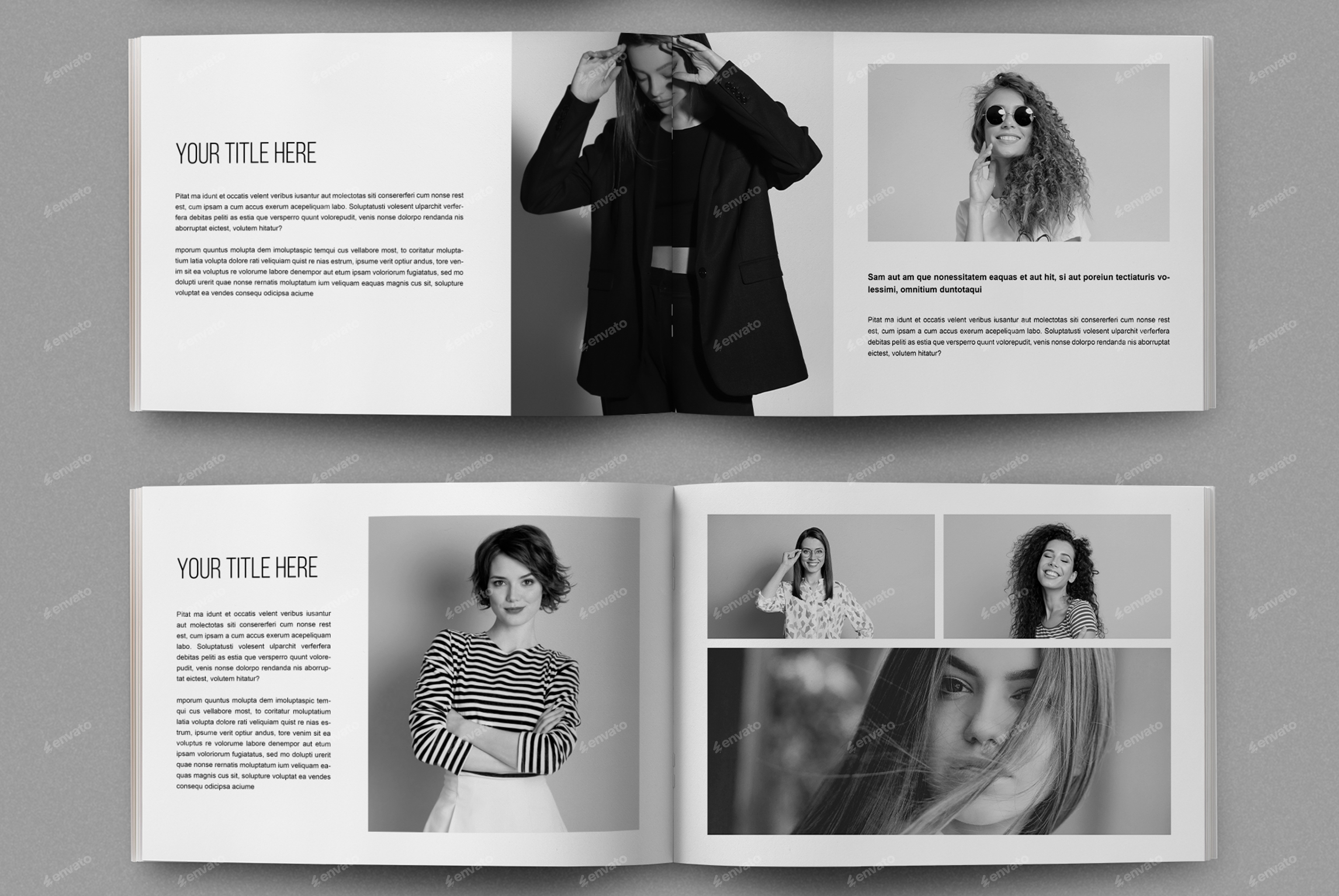 Portfolio Magazine Layout, Print Templates | GraphicRiver