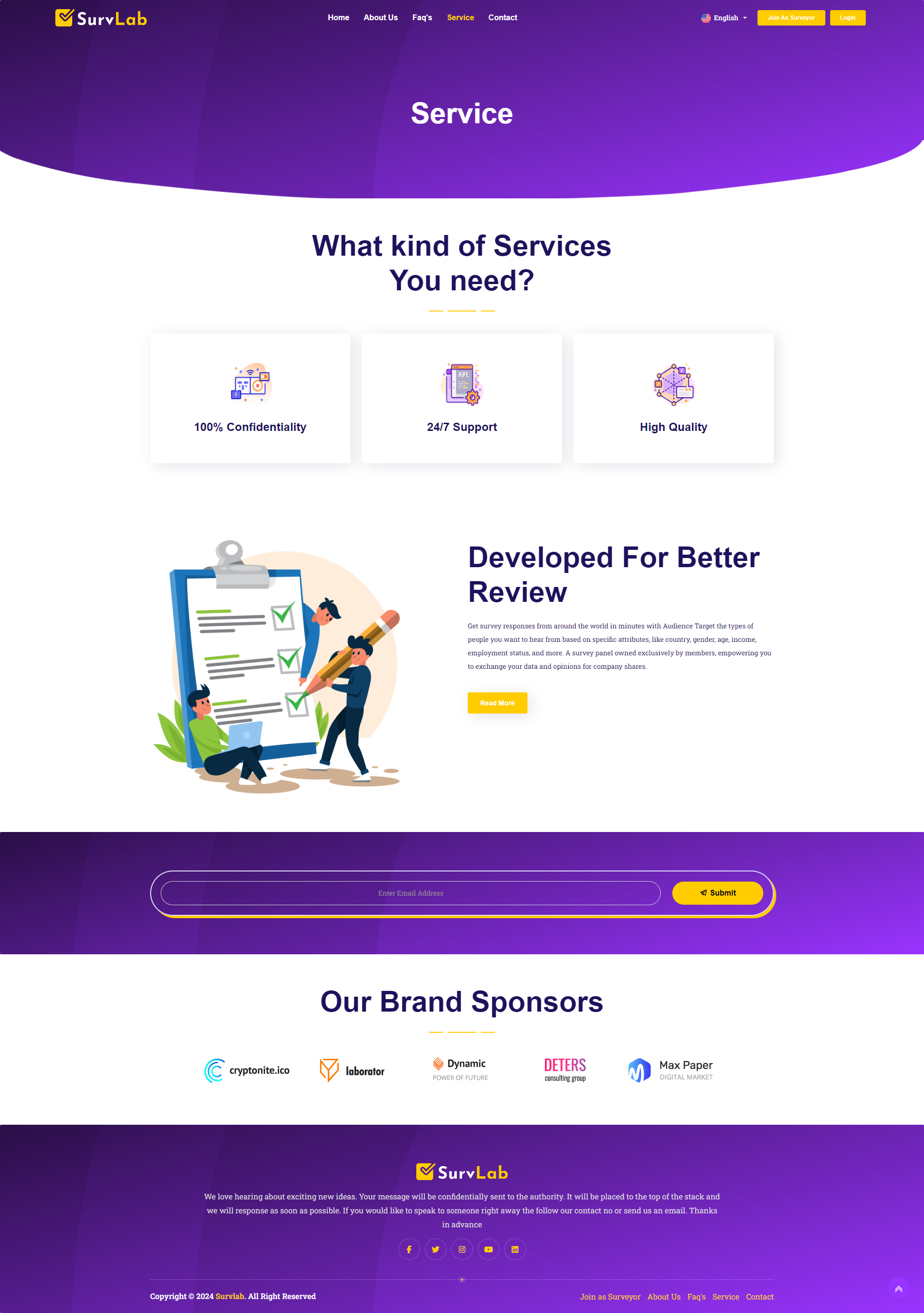 SurvLab - Online Survey Platform by ViserLab | CodeCanyon