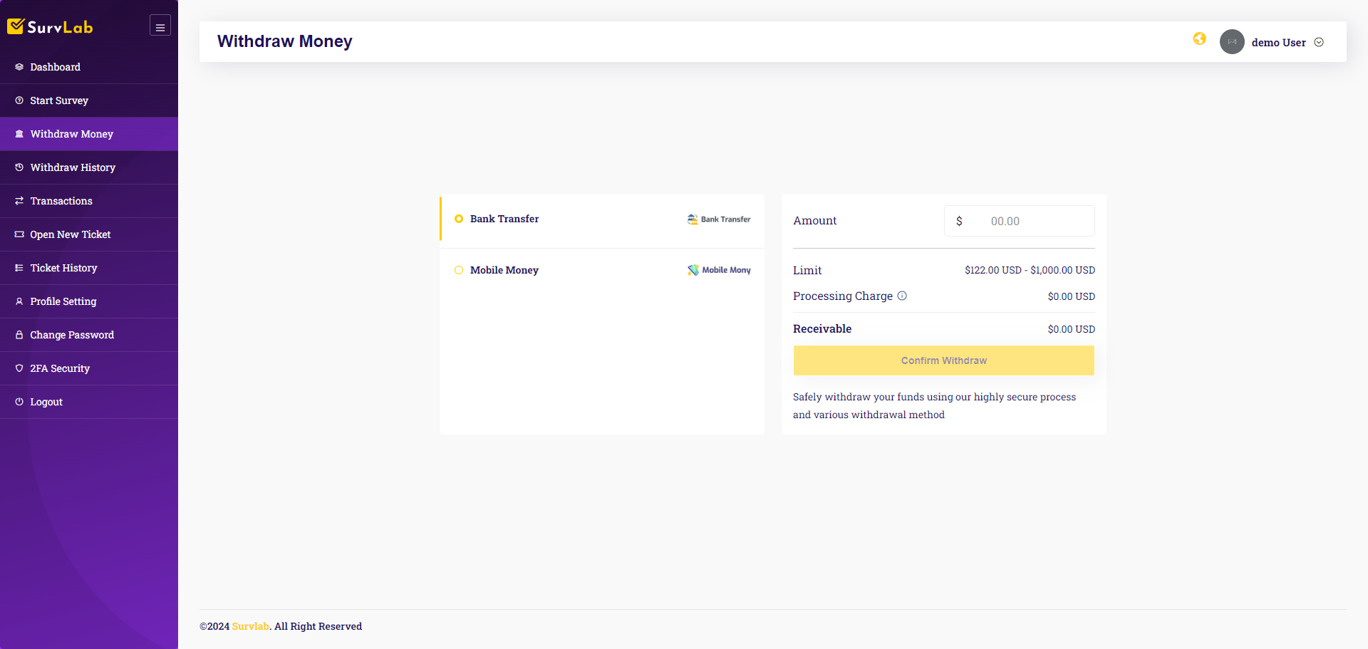 SurvLab - Online Survey Platform by ViserLab | CodeCanyon
