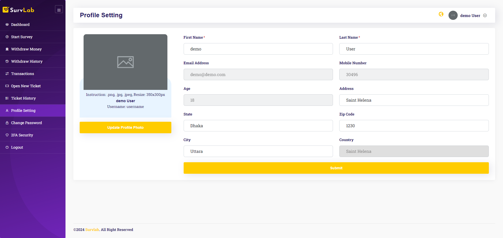 SurvLab - Online Survey Platform by ViserLab | CodeCanyon
