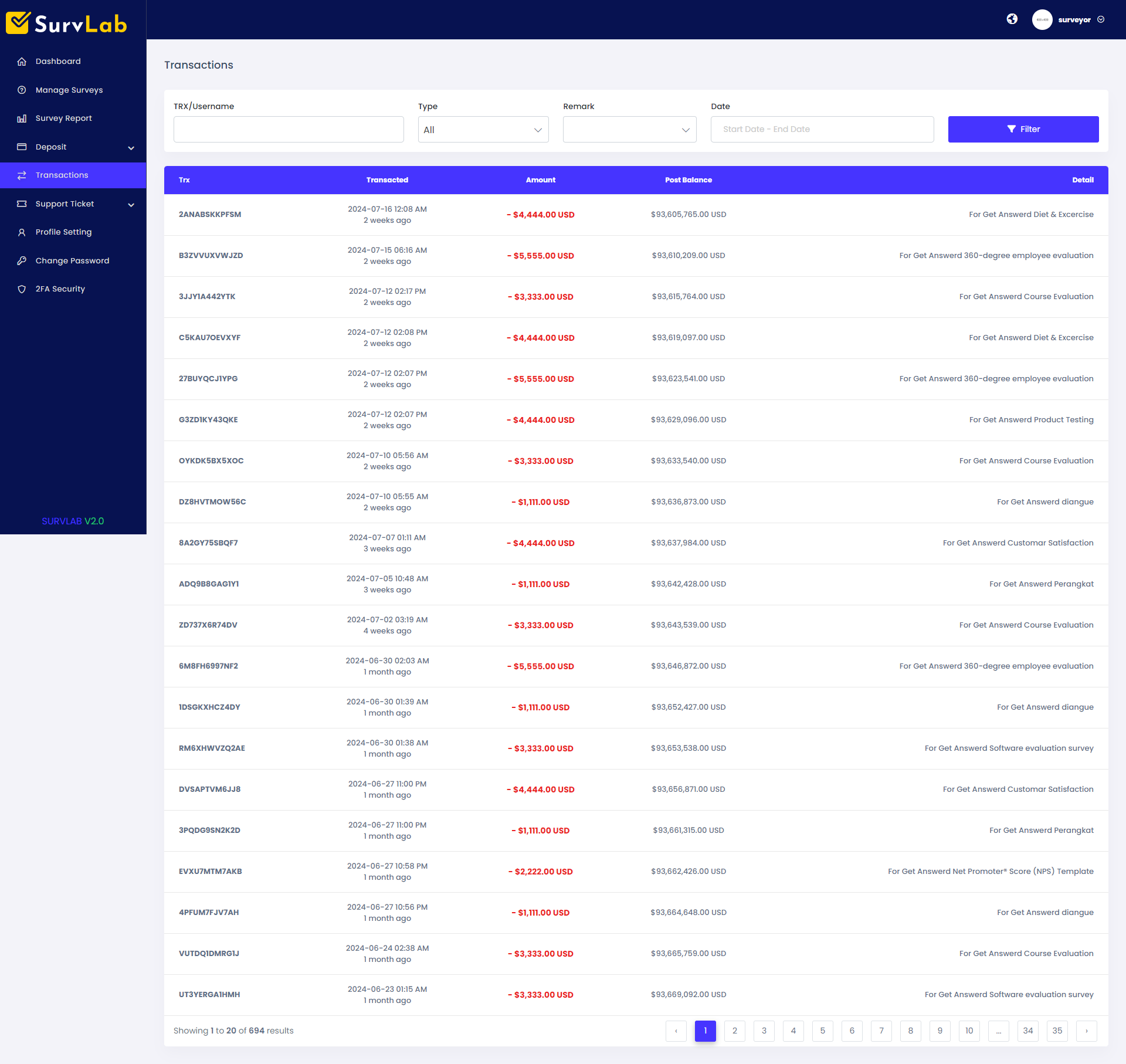 SurvLab - Online Survey Platform by ViserLab | CodeCanyon