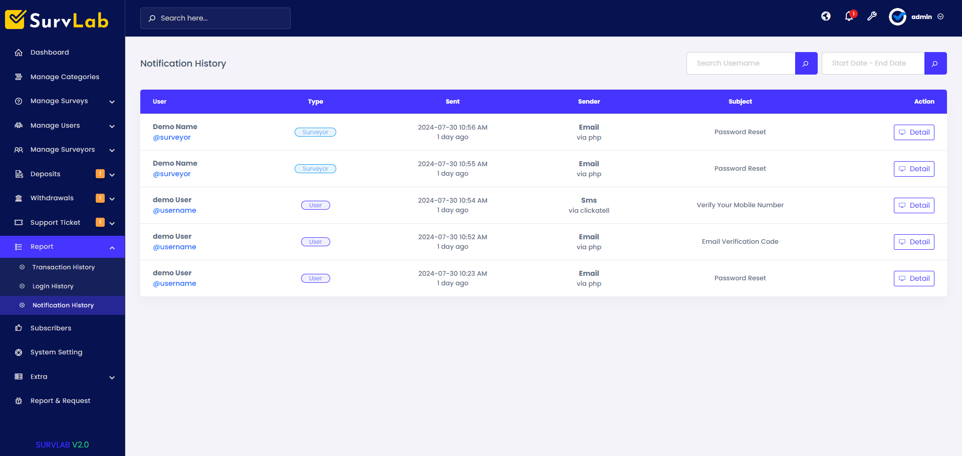 SurvLab - Online Survey Platform by ViserLab | CodeCanyon