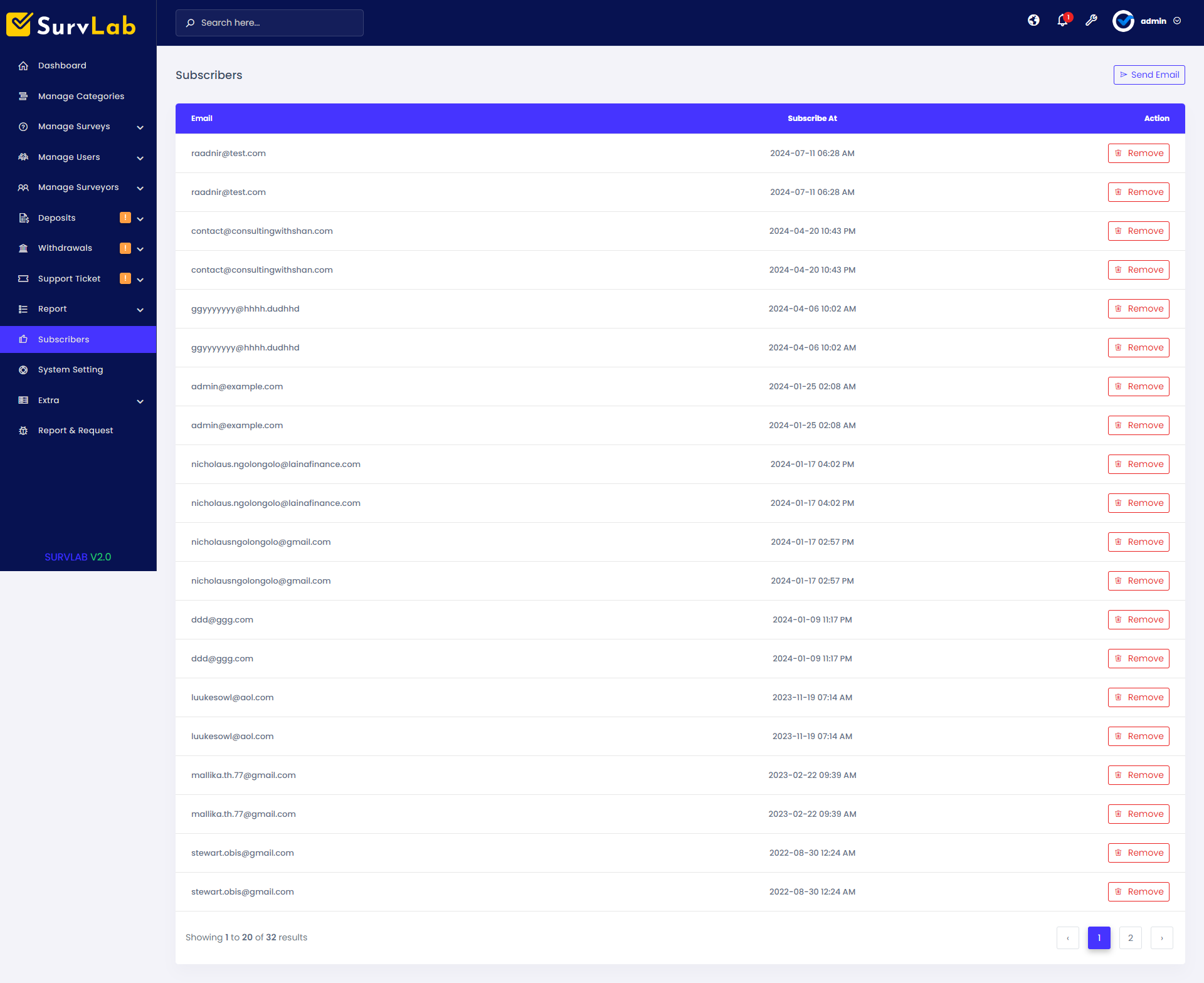 SurvLab - Online Survey Platform by ViserLab | CodeCanyon