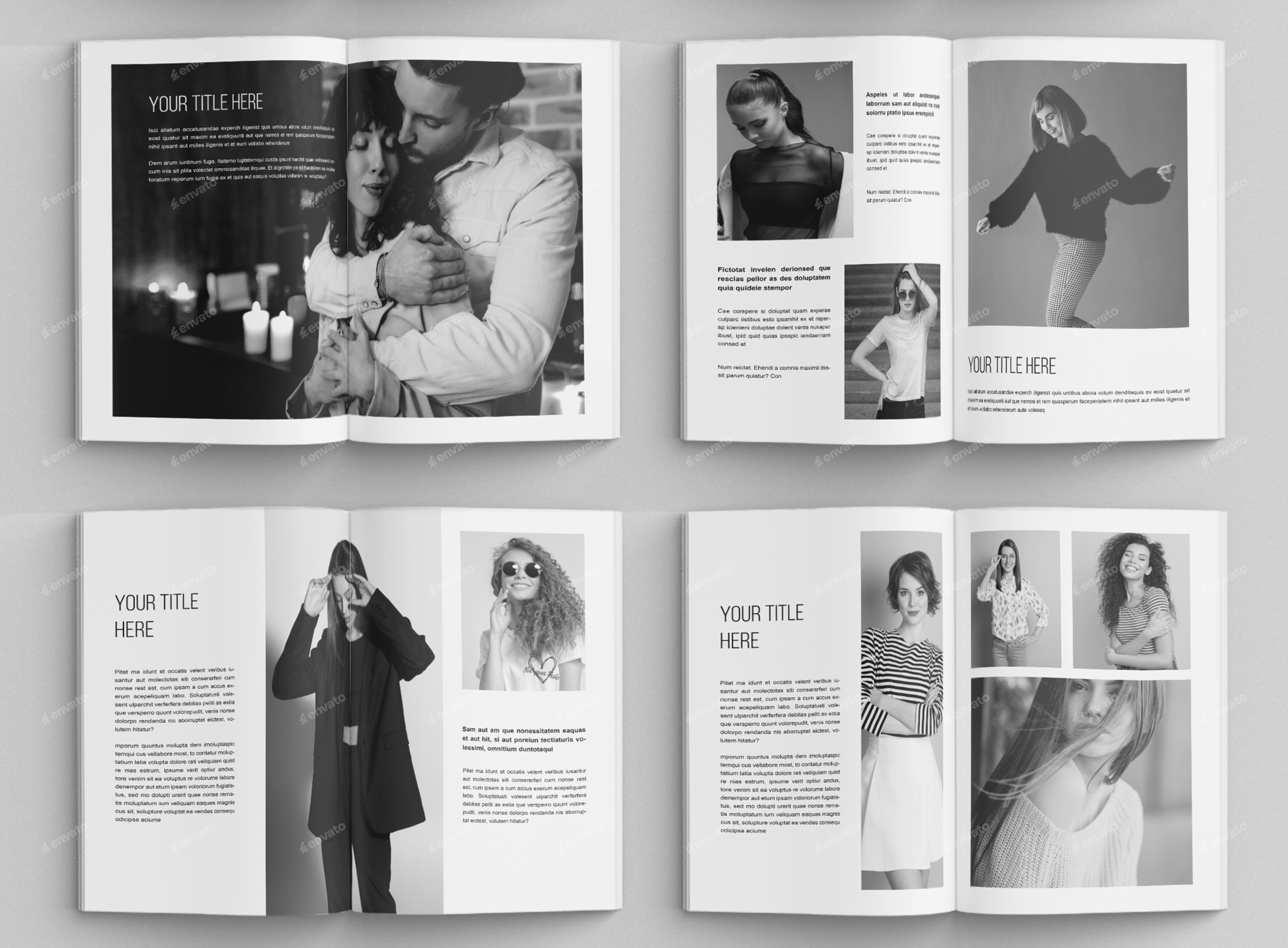 Portfolio Magazine Layout, Print Templates | GraphicRiver