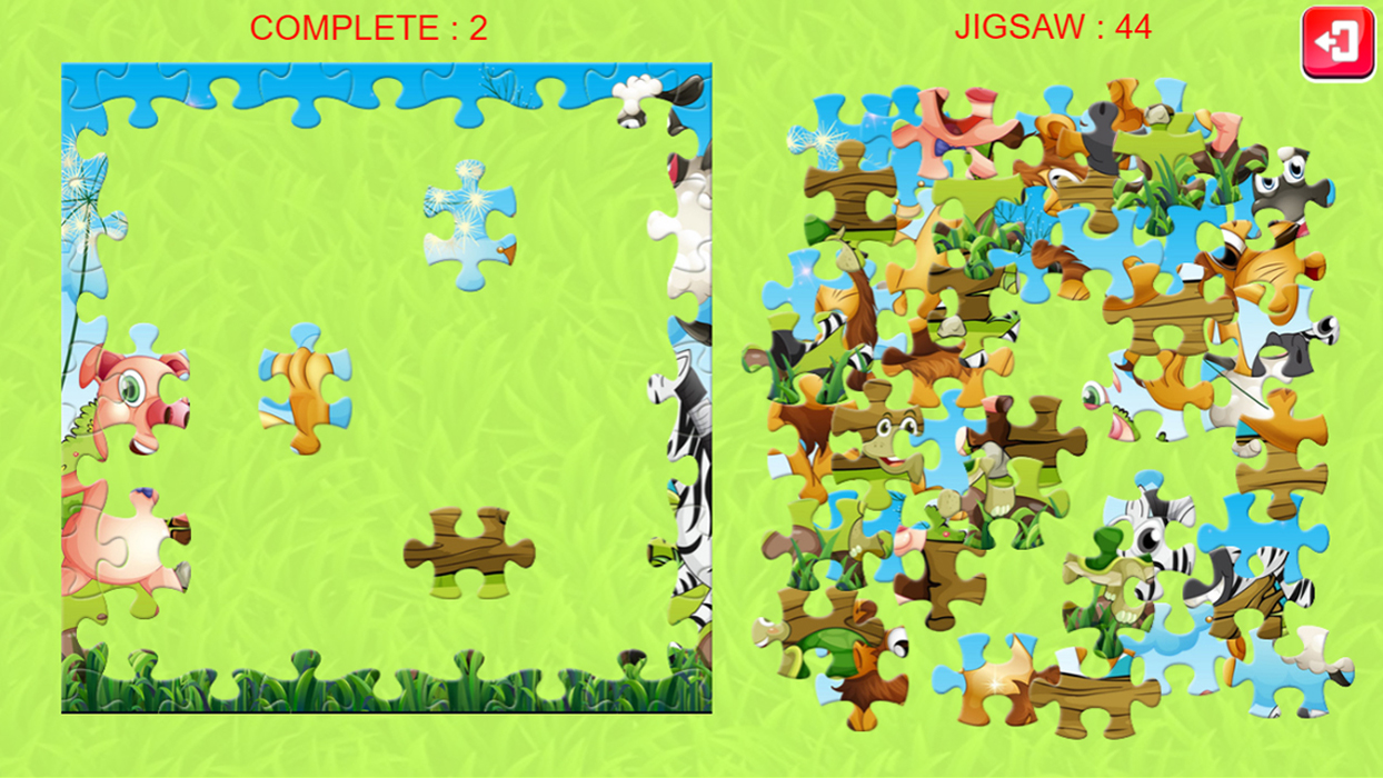 Jungle Jigsaw Puzzle Game ( HTML5 ) 6 Puzzles by CGFX-Studio | CodeCanyon