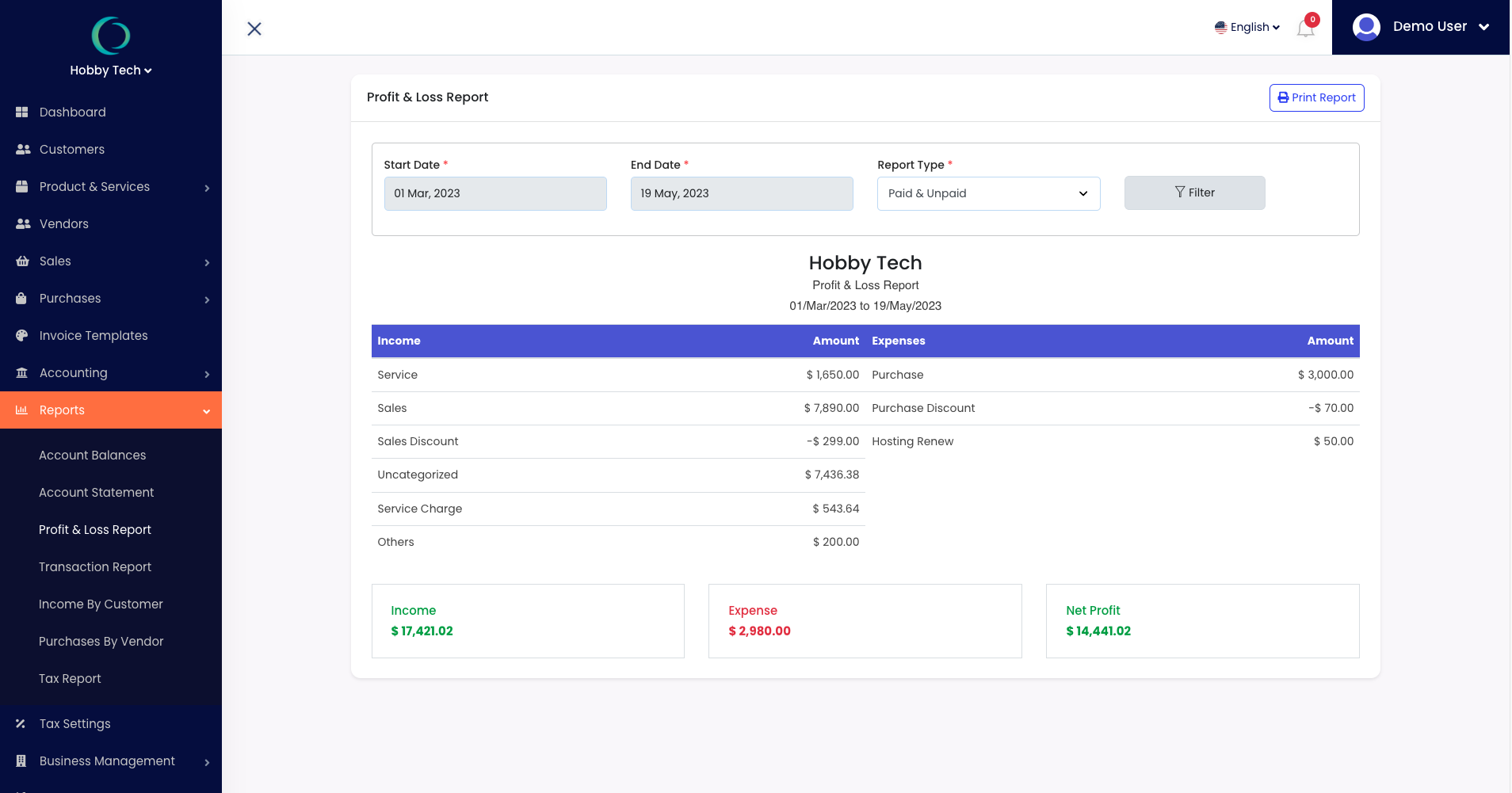 Dot Accounts - SaaS Business & Accounting Software by Hobby-Tech ...