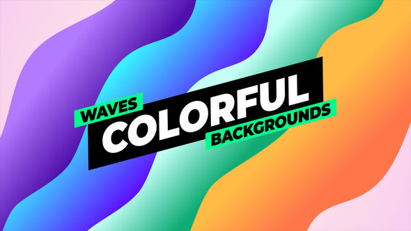 Wave Backgrounds, After Effects Project Files | VideoHive