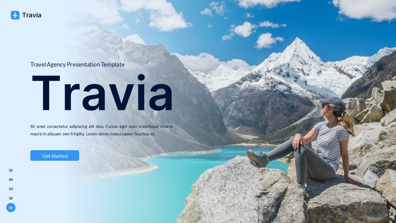 Travia - Travel Agency Presentation Template, Presentation Templates
