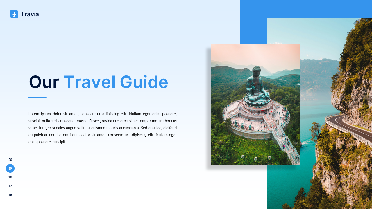 Travia - Travel Agency Presentation Template, Presentation Templates