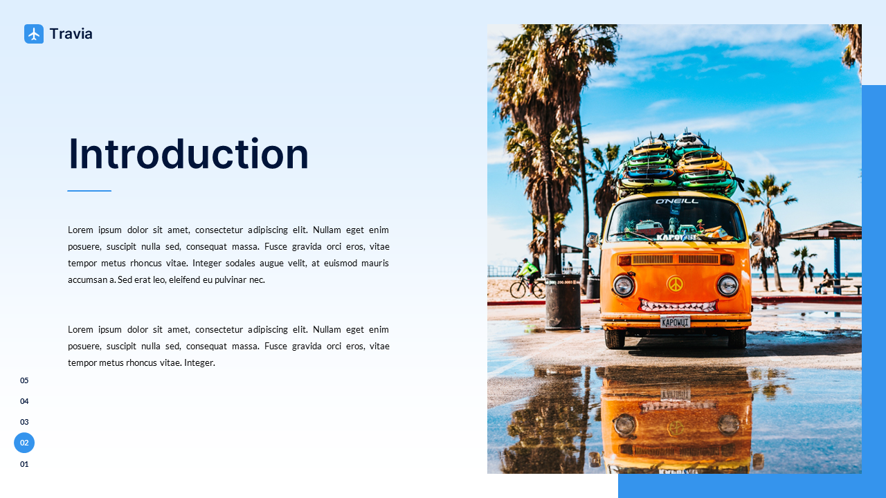Travia - Travel Agency Presentation Template, Presentation Templates