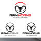 Ram Horns Logo Template, Logo Templates | GraphicRiver