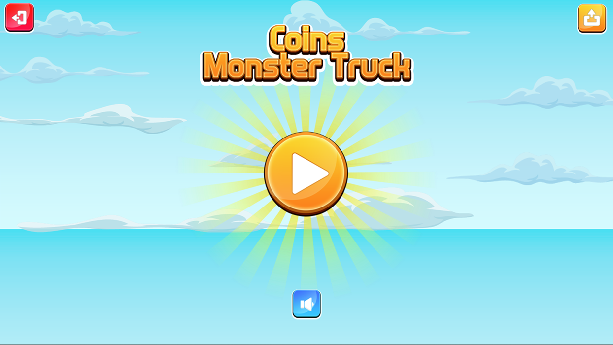 Coins Monster Truck (Construct | CAPX | C3P | HTML5) Single Level by CGFX-Studio