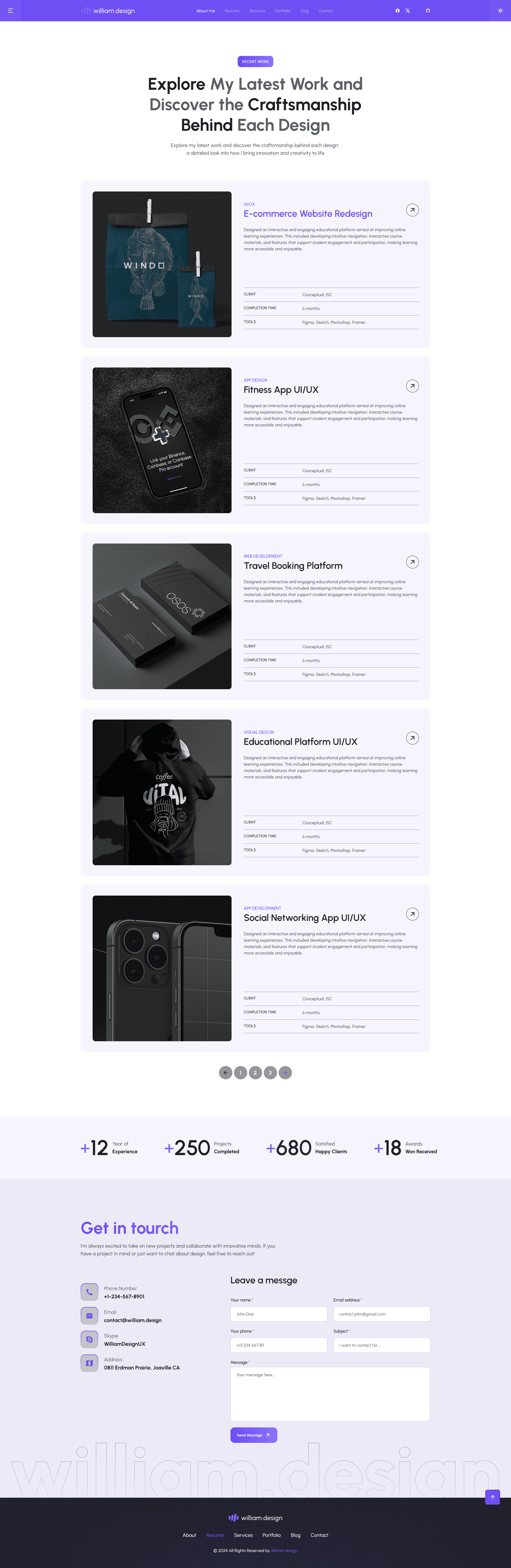 Zelio - Personal Portfolio Figma Template by alithemes | ThemeForest Zelio - Personal Portfolio Figma Template by alithemes | ThemeForest
