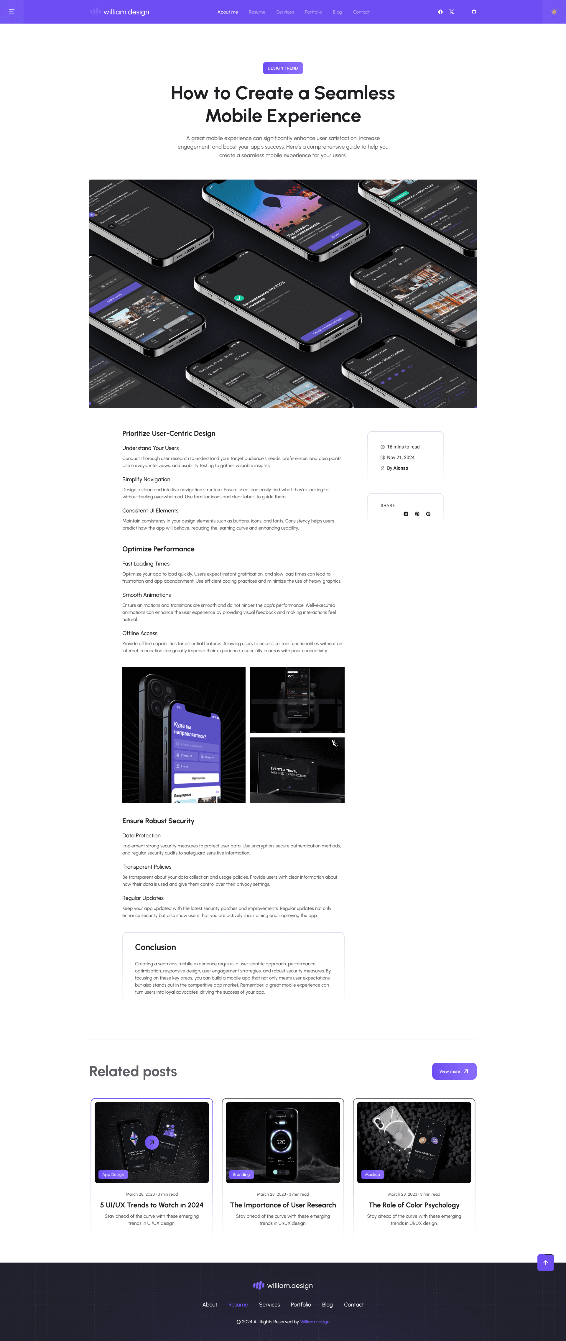Zelio - Personal Portfolio Figma Template by alithemes | ThemeForest