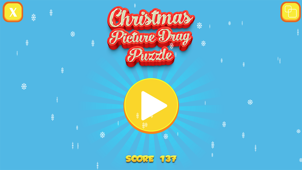 Christmas Picture Drag Puzzle Game ( Construct 3 | C3P | HTML5 ) 50 Puzzles by Pro_Gaming
