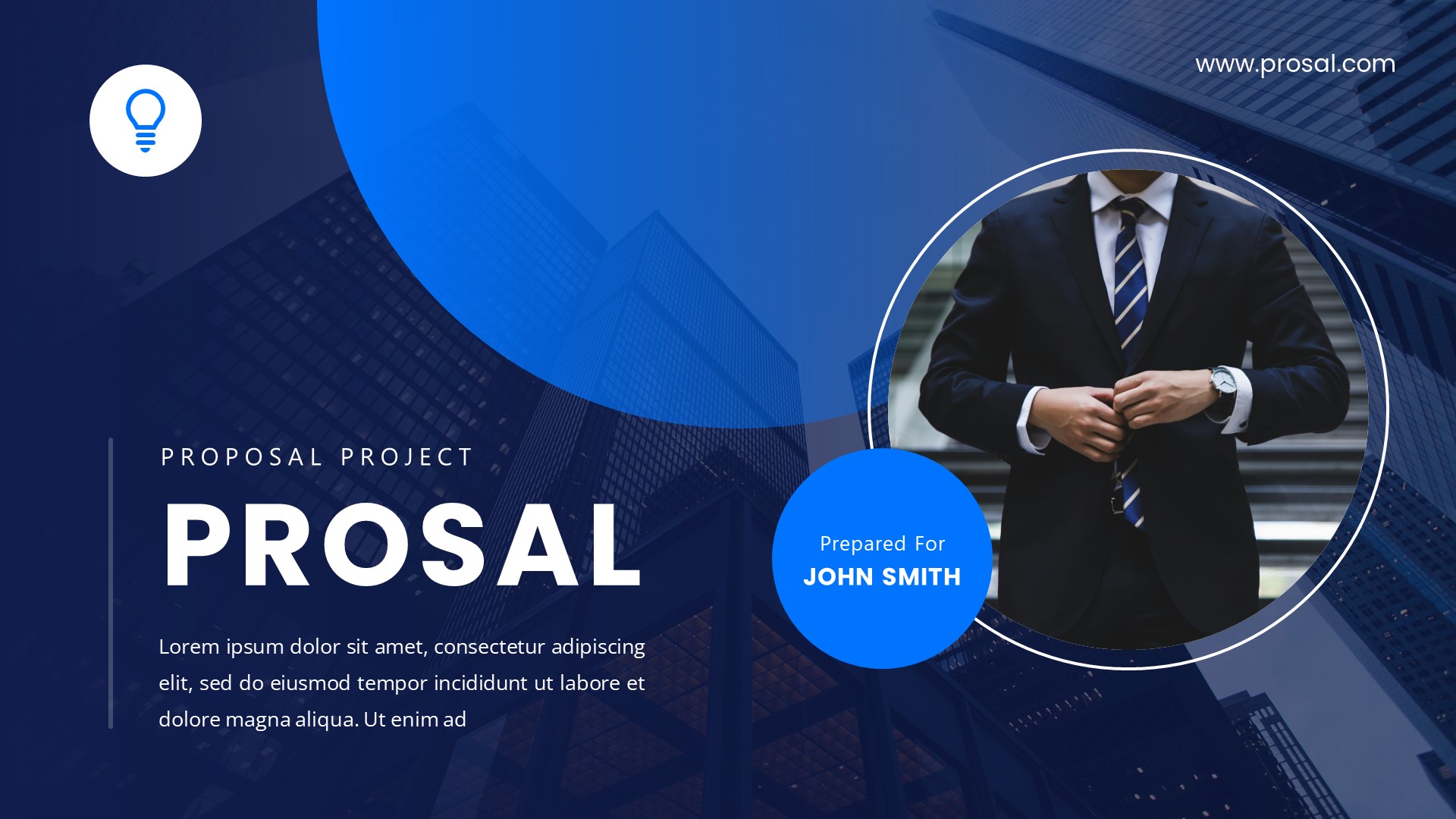 Prosal – Project Proposal PowerPoint Template, Presentation Templates