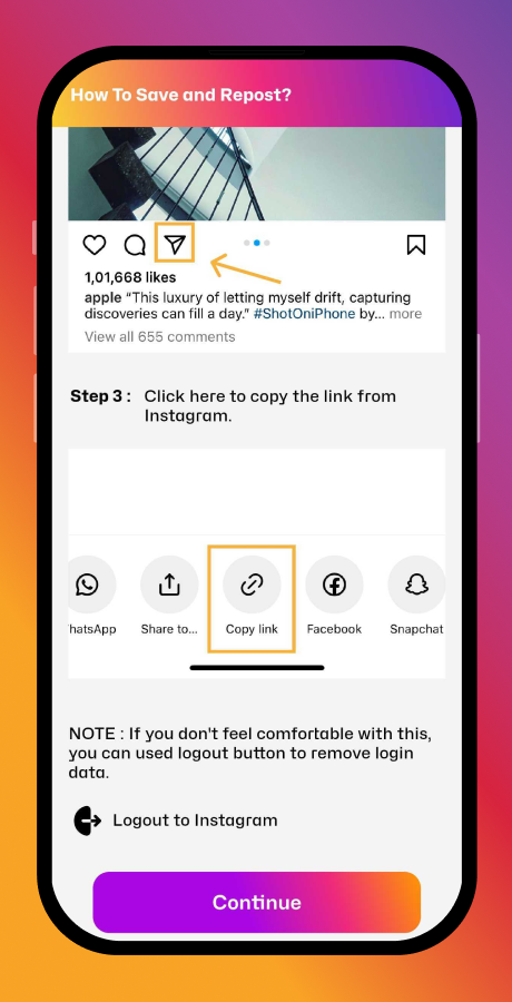 Vibe Insta Downloader | Flutter App | Android & iOS by VocsyInfotech