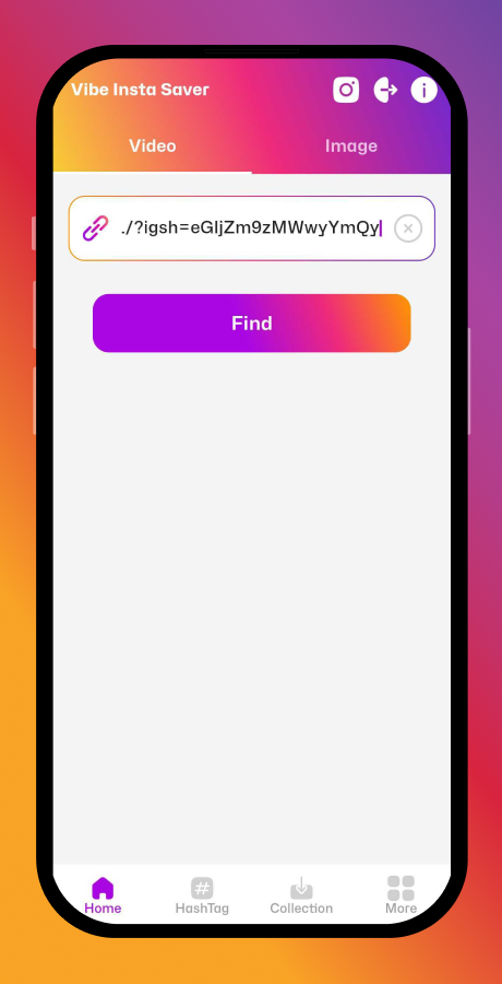 Vibe Insta Downloader | Flutter App | Android & iOS by VocsyInfotech