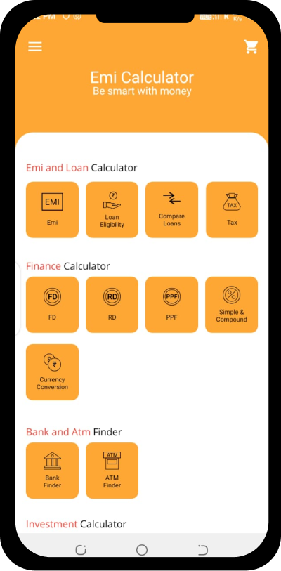 EMI & Financial Calculator - Loan, SIP, GST, Home Loan, AdMob Ads ...
