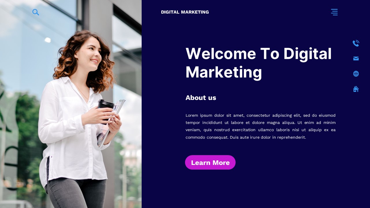 Digital Marketing - Technology Powerpoint Templates, Presentation Templates