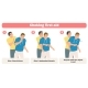 Choking First Aid Infographic Poster with Adults, Vectors | GraphicRiver