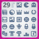 29 AI and PSD Culture strict Icons , Icons | GraphicRiver