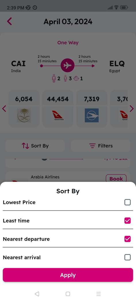 Flight Booking App UI Kit by Amarinfotech_Official | CodeCanyon