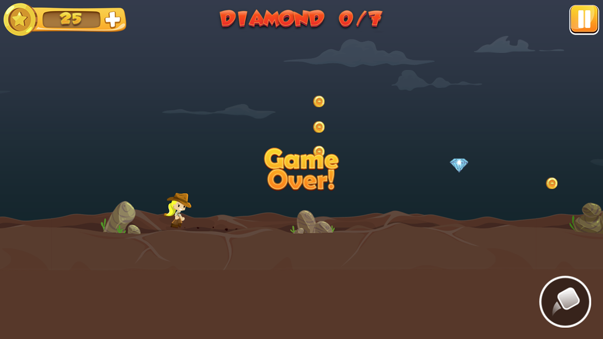 Survive The Shooting Fire Game (Construct | C3P | CAPX | HTML5) Running Game by CGFX-Studio