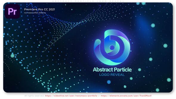 Abstract Particle Logo Reveal, Premiere Pro Templates | VideoHive