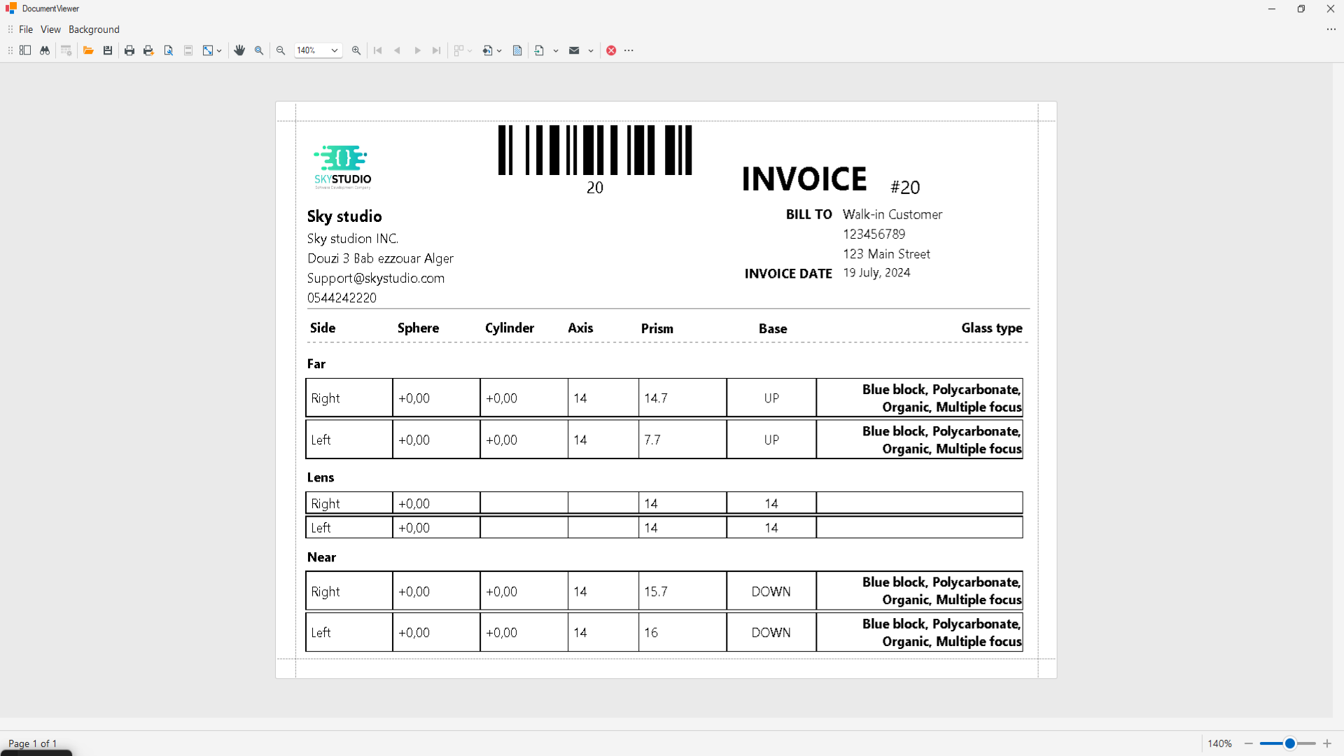 EzziOptics Optical Shop Management system by skystudioCode | CodeCanyon