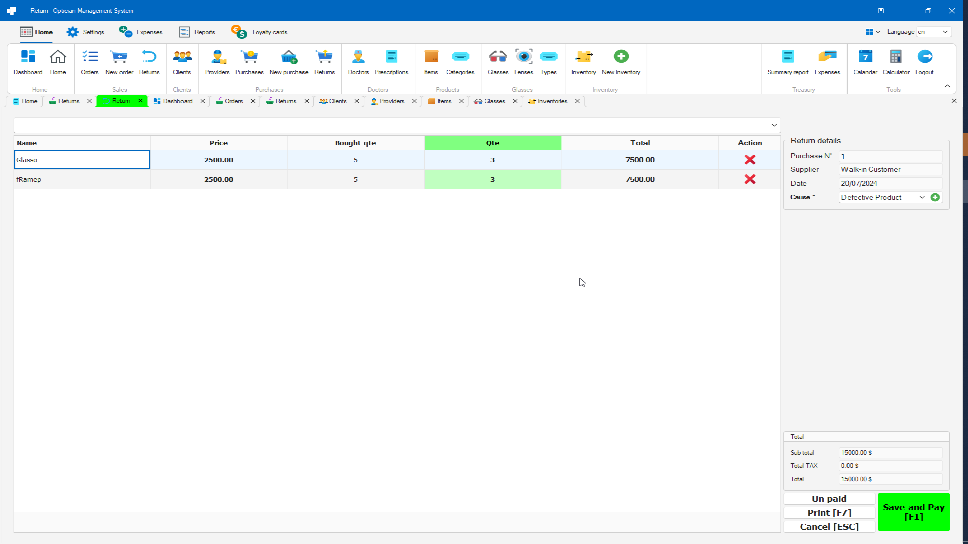 EzziOptics Optical Shop Management system by skystudioCode | CodeCanyon