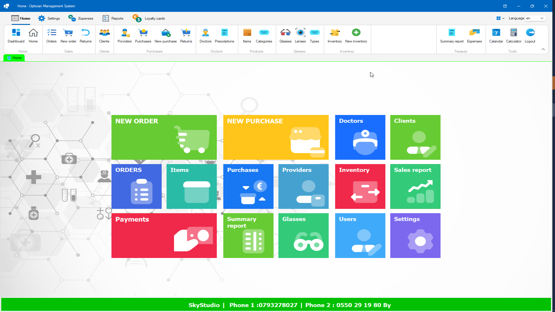EzziOptics Optical Shop Management system by skystudioCode | CodeCanyon